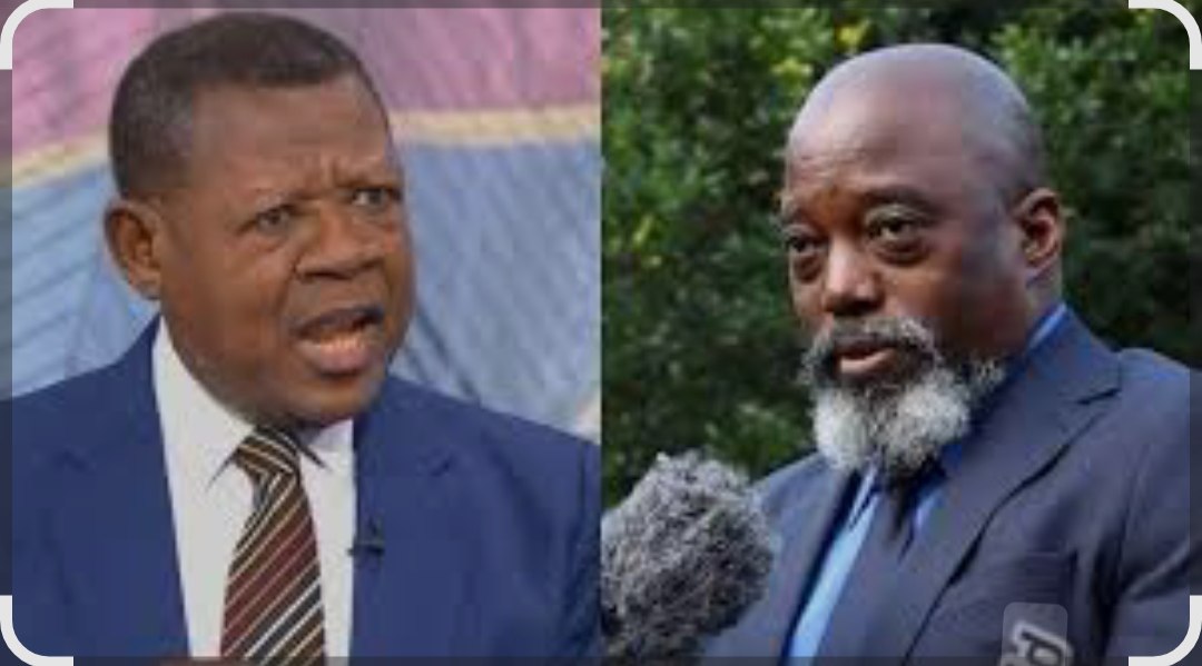 RDC : Lettre ouverte de Lambert Mende Omalanga à Joseph Kabila - Actu7.cd